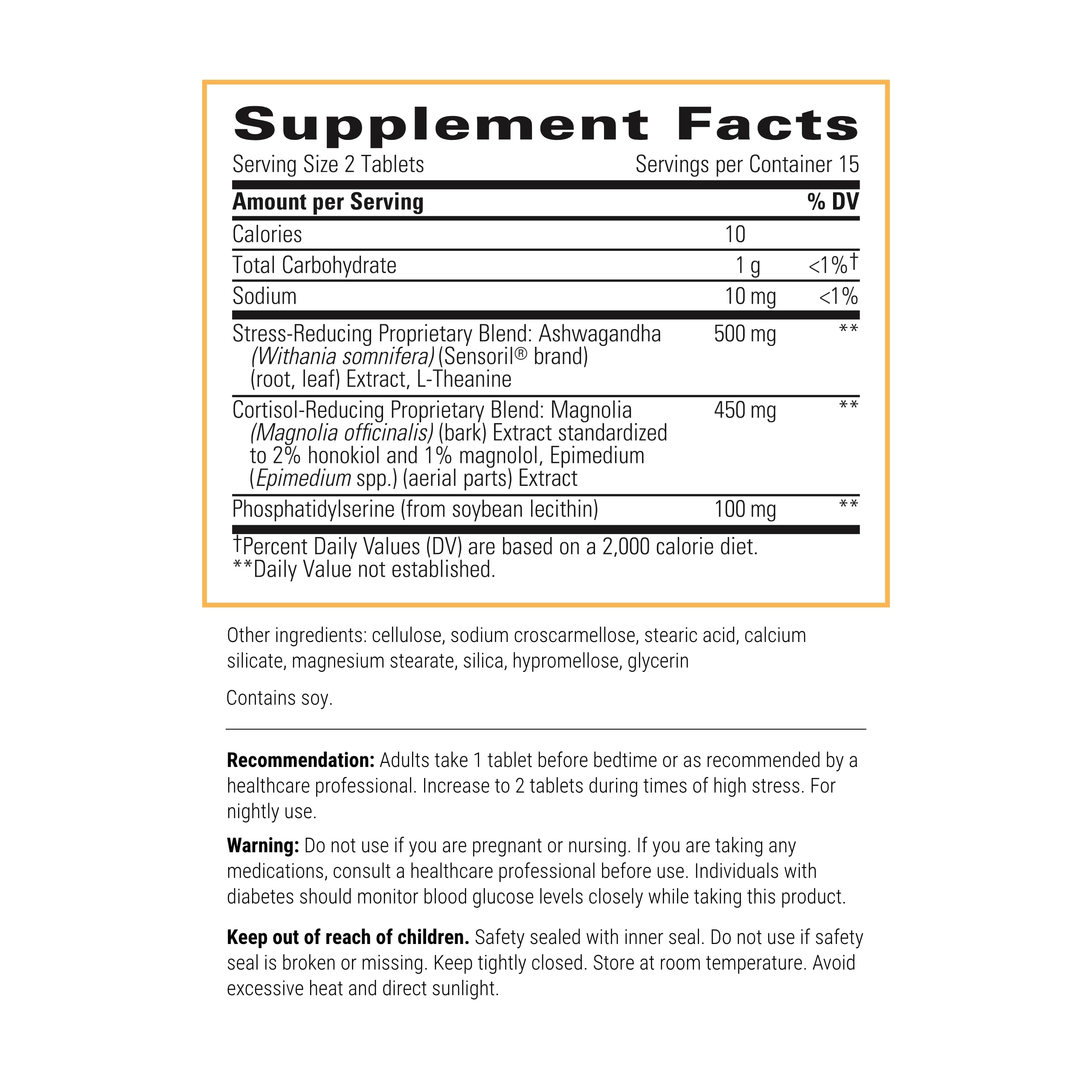 Integrative Therapeutics - Cortisol Manager - Supplement with Ashwagandha and L-Theanine - Supports Relaxation & Calm to Support Restful Sleep* - 30 Tablets