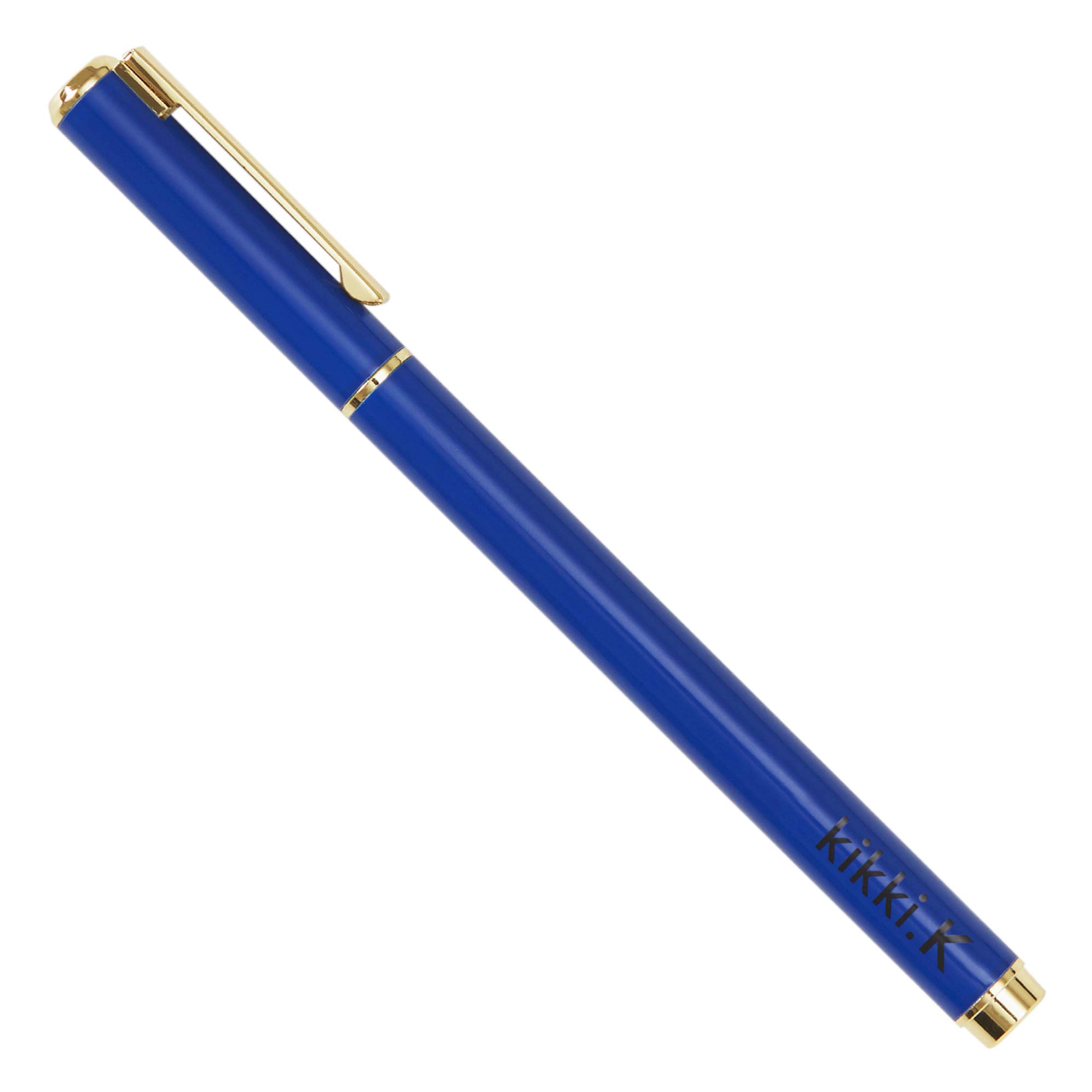 Kikki.K METAL ROLLERBALL PEN ESSENTIALS RANGE COBALT BLUE, 11520301