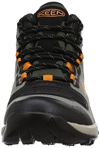 KEEN Men's Tempo Flex MID WP-M Hiking Boot, Vetiver Desert Sun, 8.5