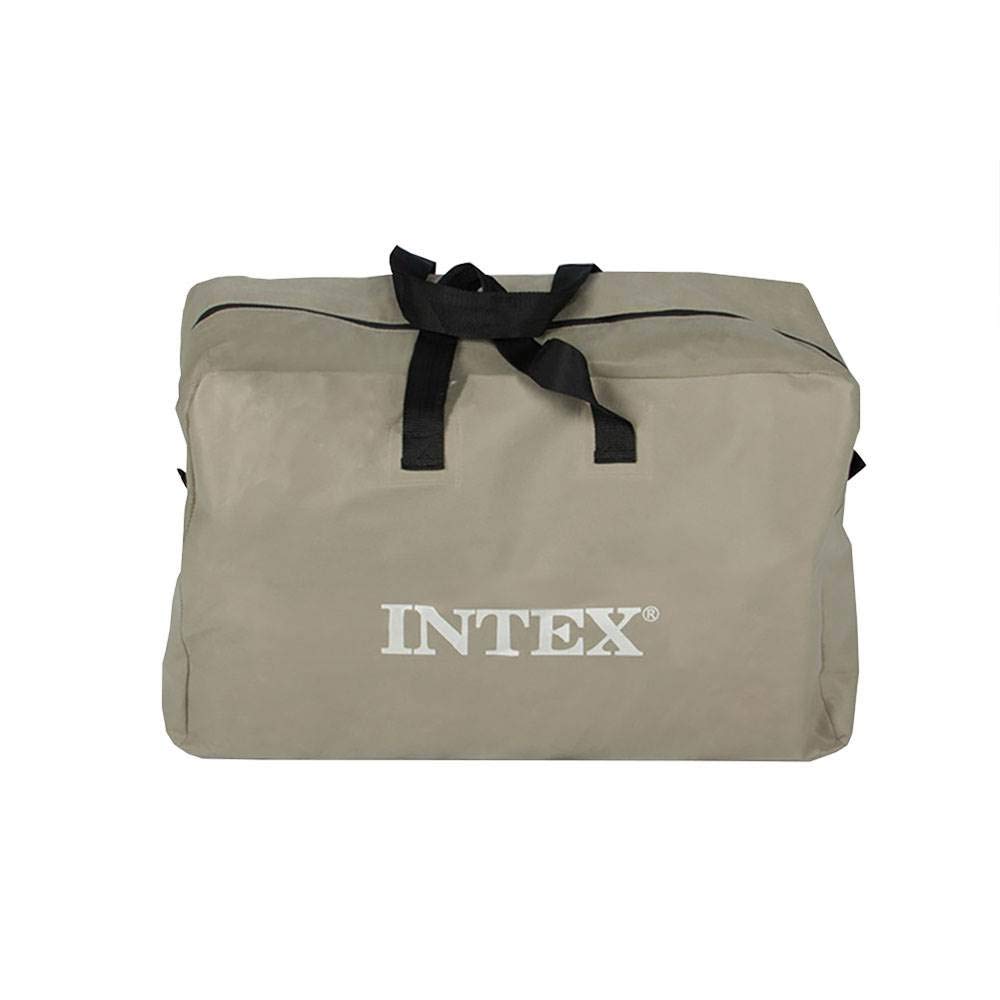 Intex Excursion 5 Person Inflatable Rafting and Fishing Boat w/ 2 Oars (2 Pack)