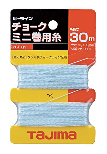 Tajima TAJ-54340 Replacement Cord for Ink, Rite Chalk line Reel 0.5 mm x 30m - 1 Piece.