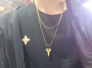 RJZMMN David-Martinez Necklace for Cybe-punk Edge-runers Lucy Cosplay Costume Pendant Accessories (7844-A)
