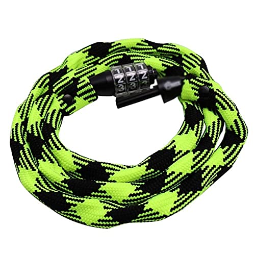 LJJSMG Bike Chain Lock, Cable Lock Bicycle Lock Anti-Theft Chain Lock Mountain Bike Lock Password Lock Electric Battery Car Lock Chain Lock,Motorcycle, Bicycle