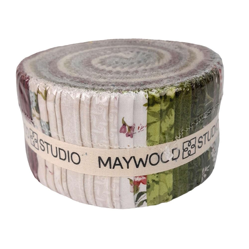 Jelly Roll Fabric Strips for Quilting - Precut 2.5 x 44 Inch 40 Pieces - Lovely Bunch
