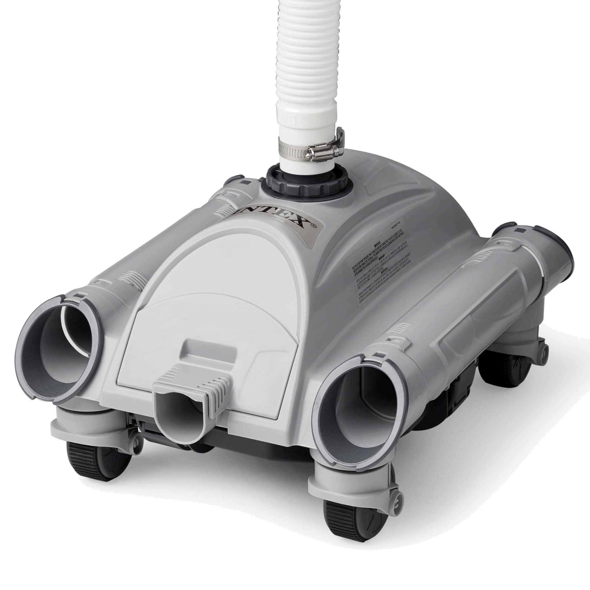 Intex 3000 Sand Filter Pump with Built-in Timer and Automatic Vacuum Cleaner Maintenance Kit for above Ground Outdoor Swimming Pools