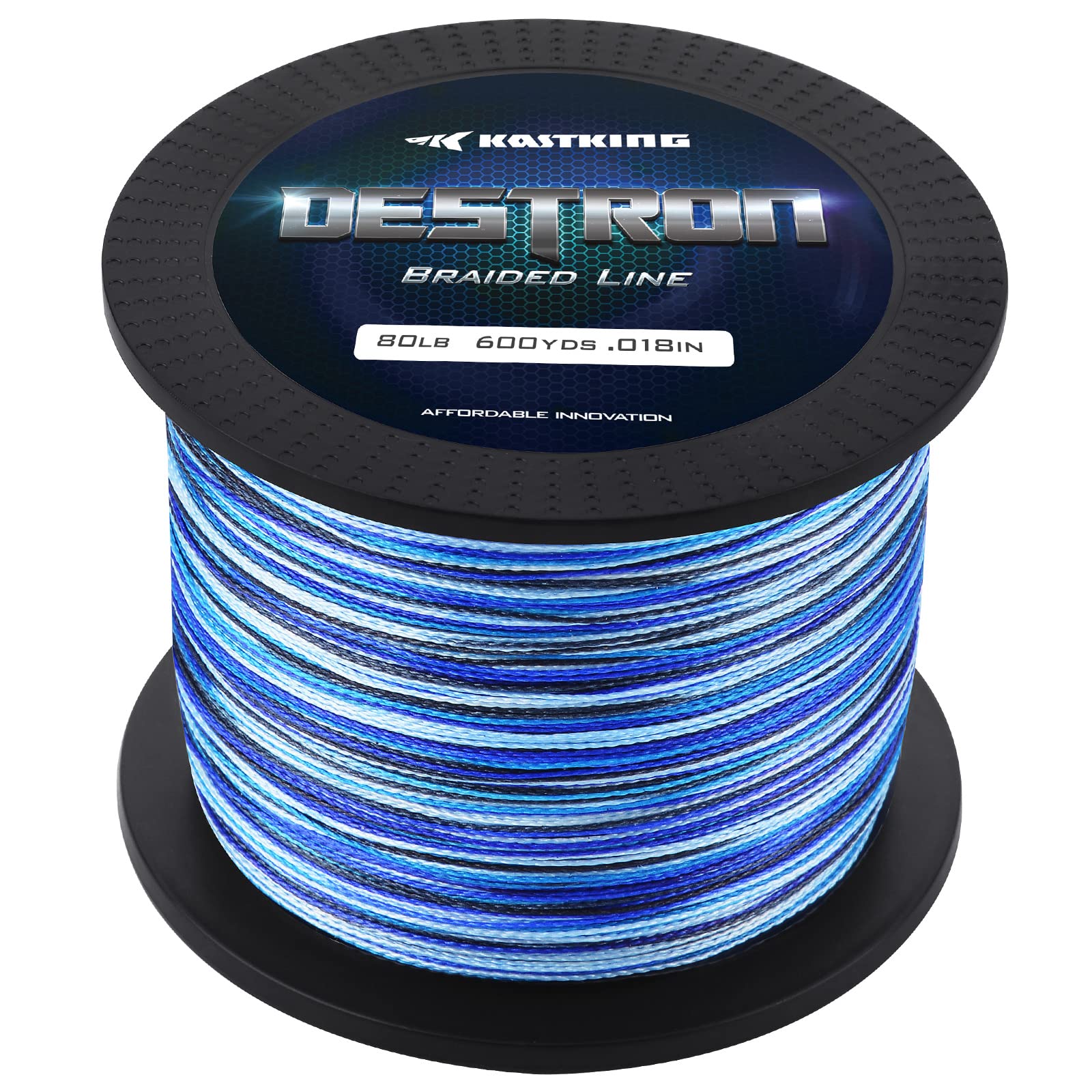 KastKing Extremus Braided Fishing Line,Blue,300Yds,10LB
