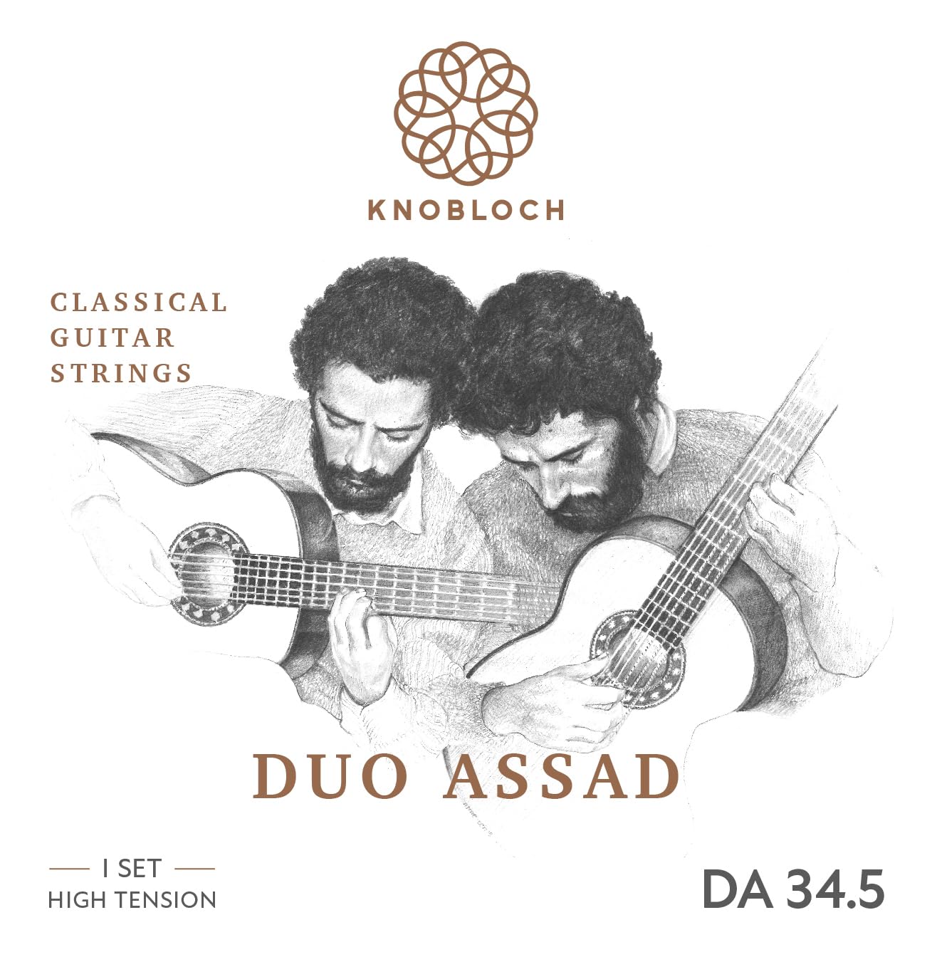 KNOBLOCH STRINGS THE ART OF VIBRATION KNOBLOCH STRINGS, Ambidextrous, Metallic Silver (54)