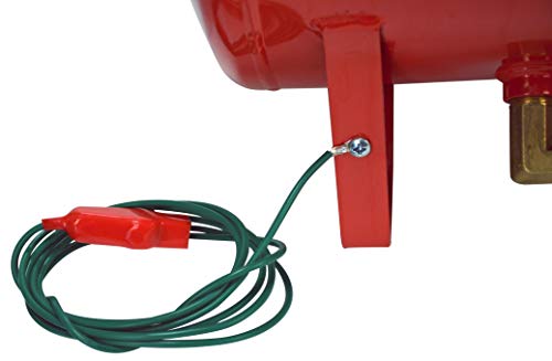 JohnDow Industries JDI-FST15 15 Gallon Fuel Station - Durable and Convenient Fuel Storage and Dispensing Solution,Red