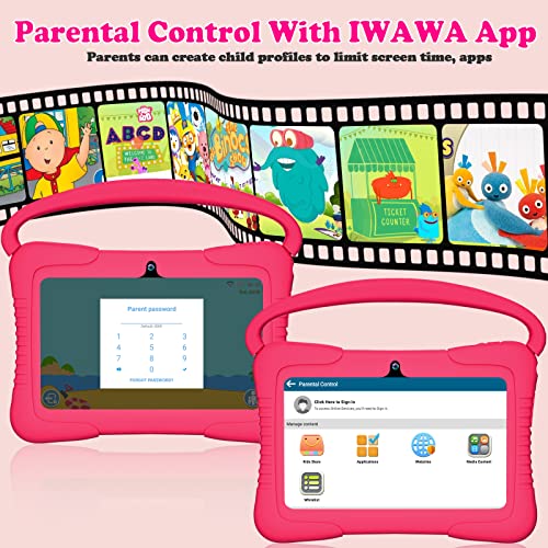 kimlok Tablet for Kids 7 Inch