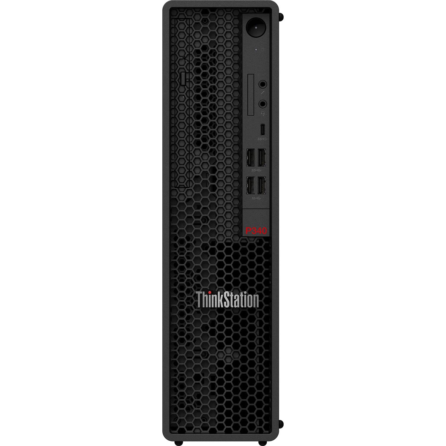 Lenovo ThinkStation P340 SFF Mini Desktop (Intel i5-10500 6-Core, 16GB RAM, 1TB PCIe SSD, Intel UHD 630, USB 3.2, Display Port, SD Card, Optical Drive, USB WiFi Adapter, Win 10 Pro)
