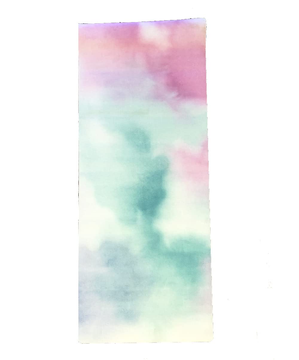 Llamaste Children's Yoga Mat | Watercolor, Washable, Suede, Ages 7-12 Years Old 6MM