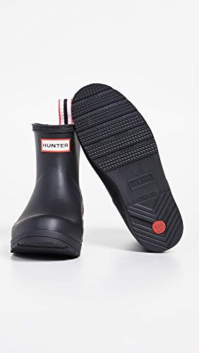 HUNTER Women's Rain Boot, Black, women 8