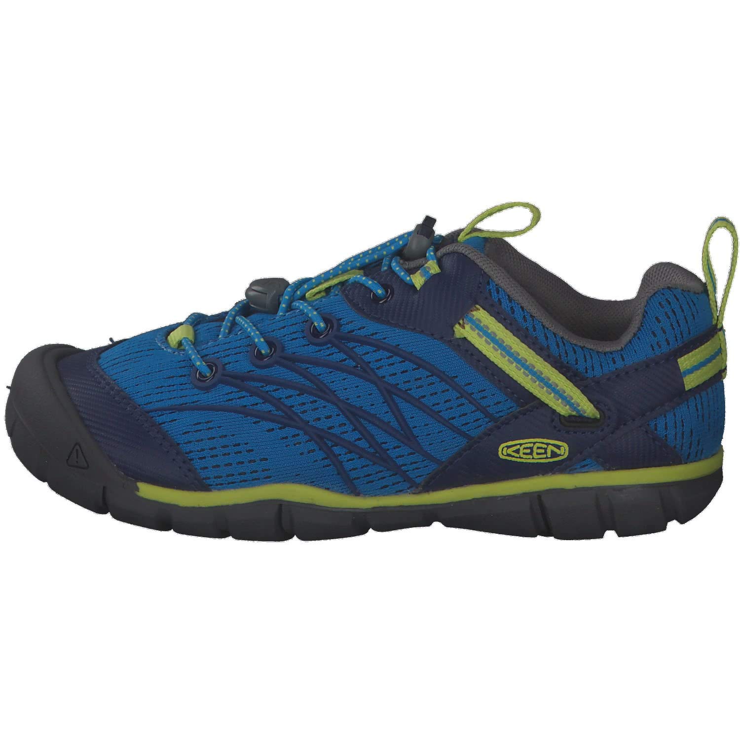 KEEN Kids' Chandler CNX Comfortable Sneakers, Brilliant Blue/Blue Depths, 6 Toddler