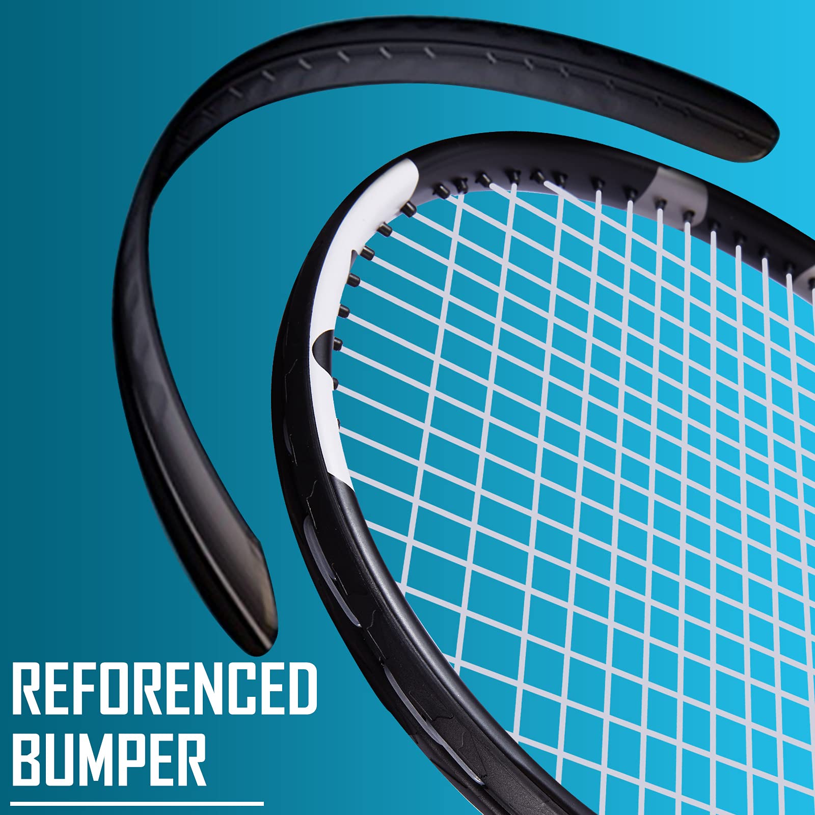 LITIAN Tennis Rackets for Adults 2 Pack includes 2 Tennis Rackets, 2 Replacement Overgrips, 2 Heart Shaped Shock Absorbers, 1 Exquisite Racket Bag,3 Tennis Balls…