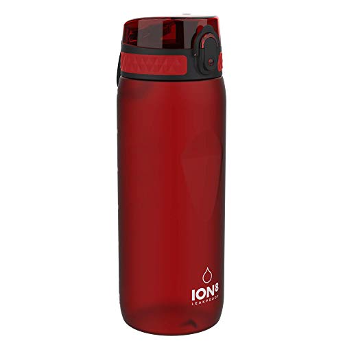 Ion8 Tour Leak Proof BPA Free Cycling Water Bottle, 750ml (24 oz), Frosted Chilli Red