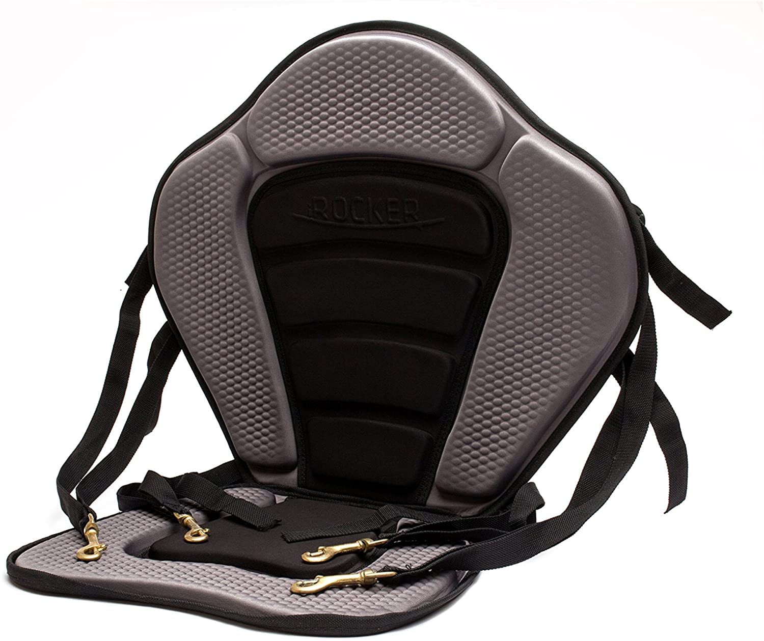 iROCKER Universal Kayak Seat for Inflatable Paddle Board and SUP with Detachable Storage Bag - Cushioned backrest to Provide Support During Paddling