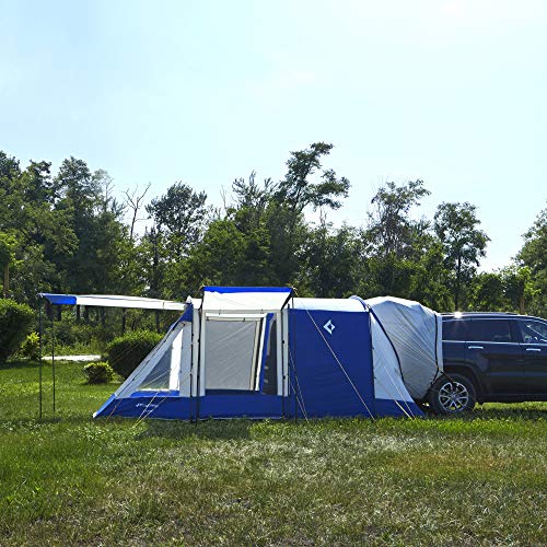 KingCamp Melfi Plus SUV Car Tent 3 Seasons 4-6 Person Multifunctional, Suitable Camping Traveling Family Outdoor Activities