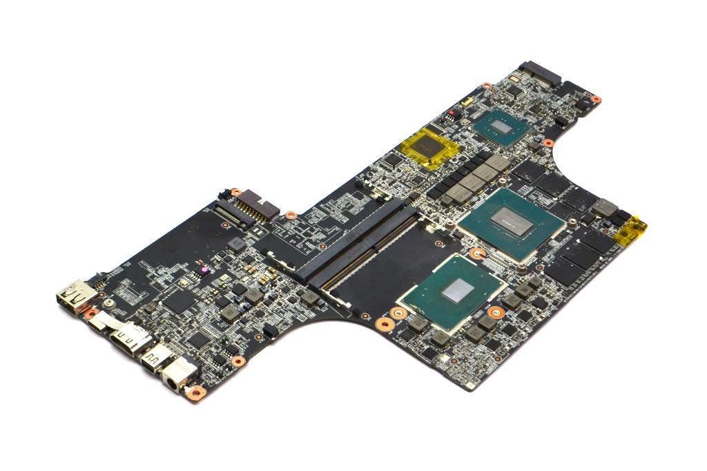 Laptop Motherboard MS-16K21 607-16K21-06S Compatible Replacement Spare Part for MSI Stealth Pro GS63VR Series Intel Core i7-6700HQ 2.6GHz SR2FQ Processor nVidia GeForce GTX1060 6GB GDDR5