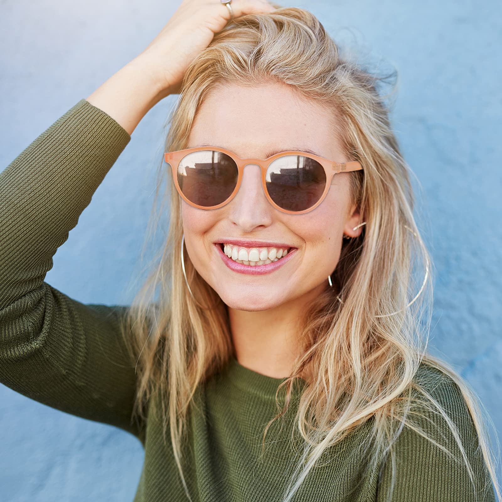 Kelens Polarized Sunglasses for Women Classic Round Style 100% UV Protection