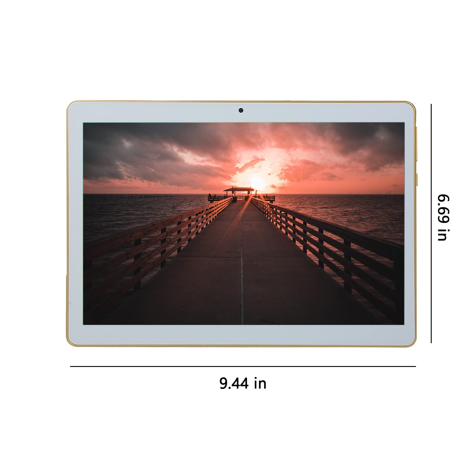 Tablet Android 5.1 Operating System 10.1-inch HD Display Octa Core Processor 1GB RAM and 16GB ROM TF Expansion Support Built-in WiFi Bluetooth GPS Tablet , Gift for Family (Black)