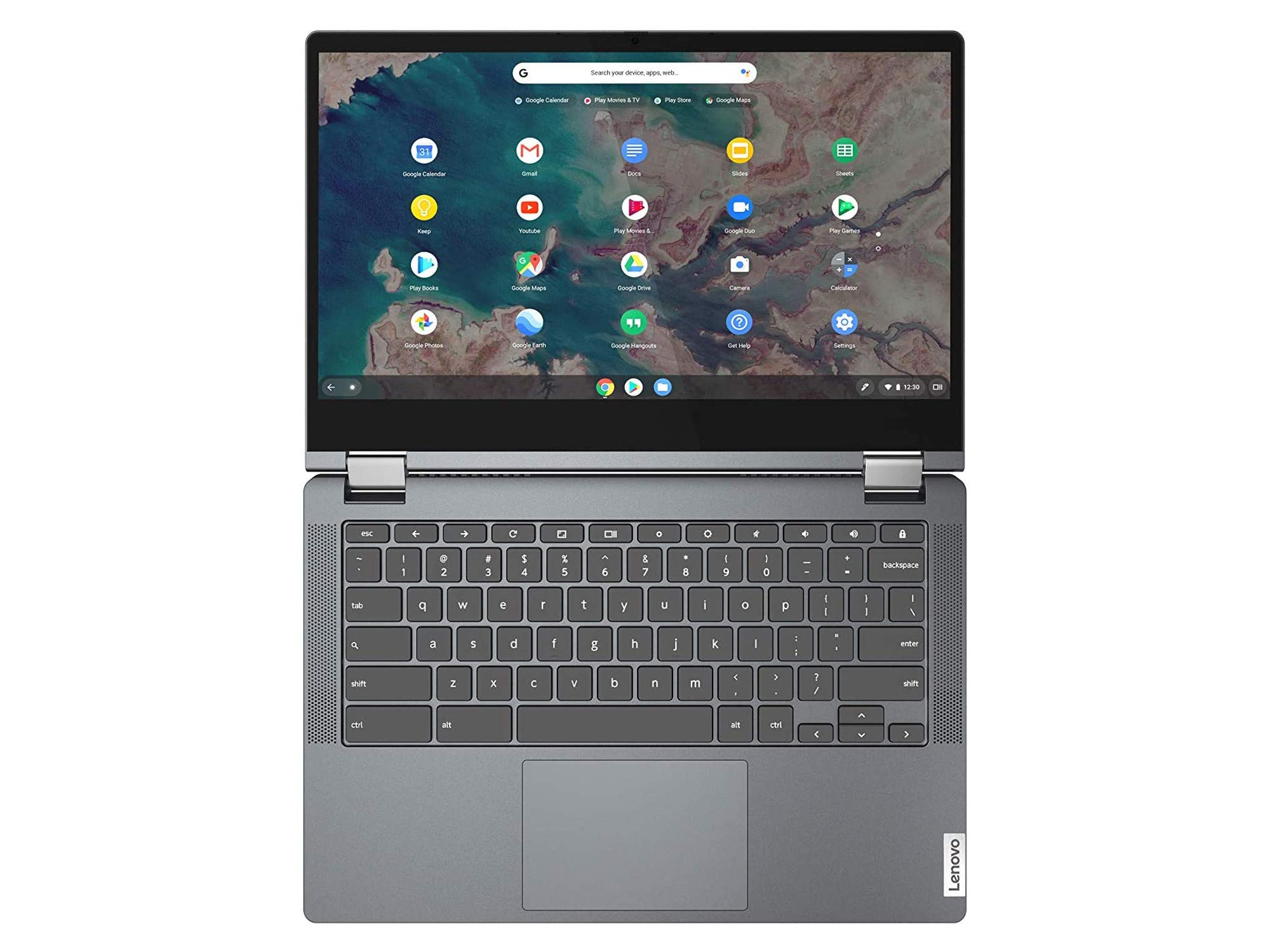 Lenovo Chromebook Flex 5 Laptop, 13 Inch FHD Touch Display, Intel Core i3-10110U Processor, 4GB RAM, 192GB Storage (64GB eMMC + 128GB MicroSD), Webcam, WiFi, Bluetooth,+ MicroSD