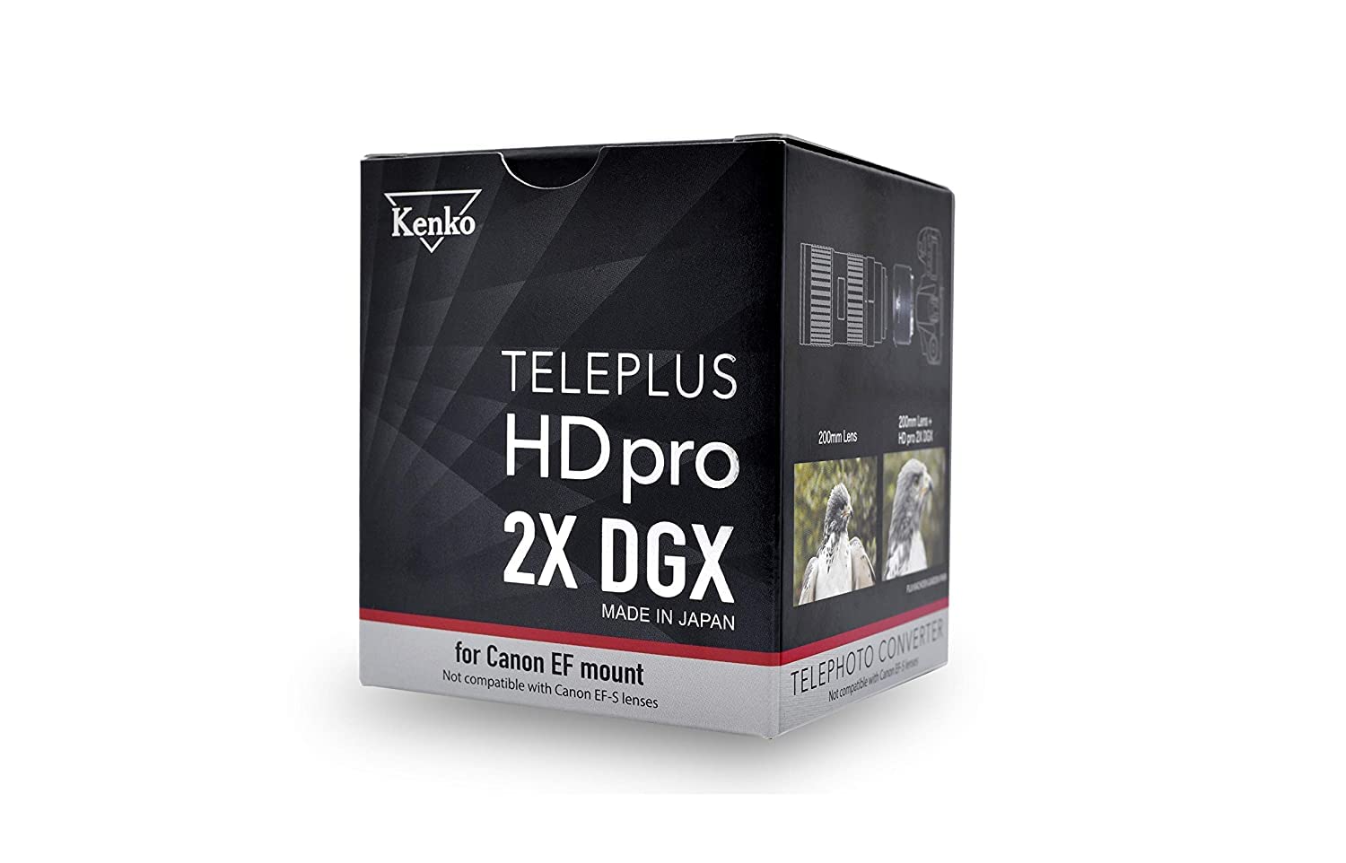 Kenko Teleplus 2X HD Pro DGX Teleconverter for Canon EF - Black (62527)