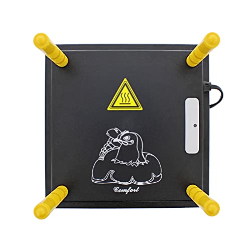 Rural365 Chick Heating Plate Brooder Plate - 10 Inch Brooder Heat Plate for Chicks and Ducklings with Adjustable Height