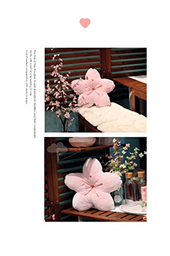 Tuelaly Cherry Blossom Pillow Kawaii Room Decor Japanese Kawaii Stuff Aesthetic Plush Pillows Decorative for Girls Bed Sofa Car