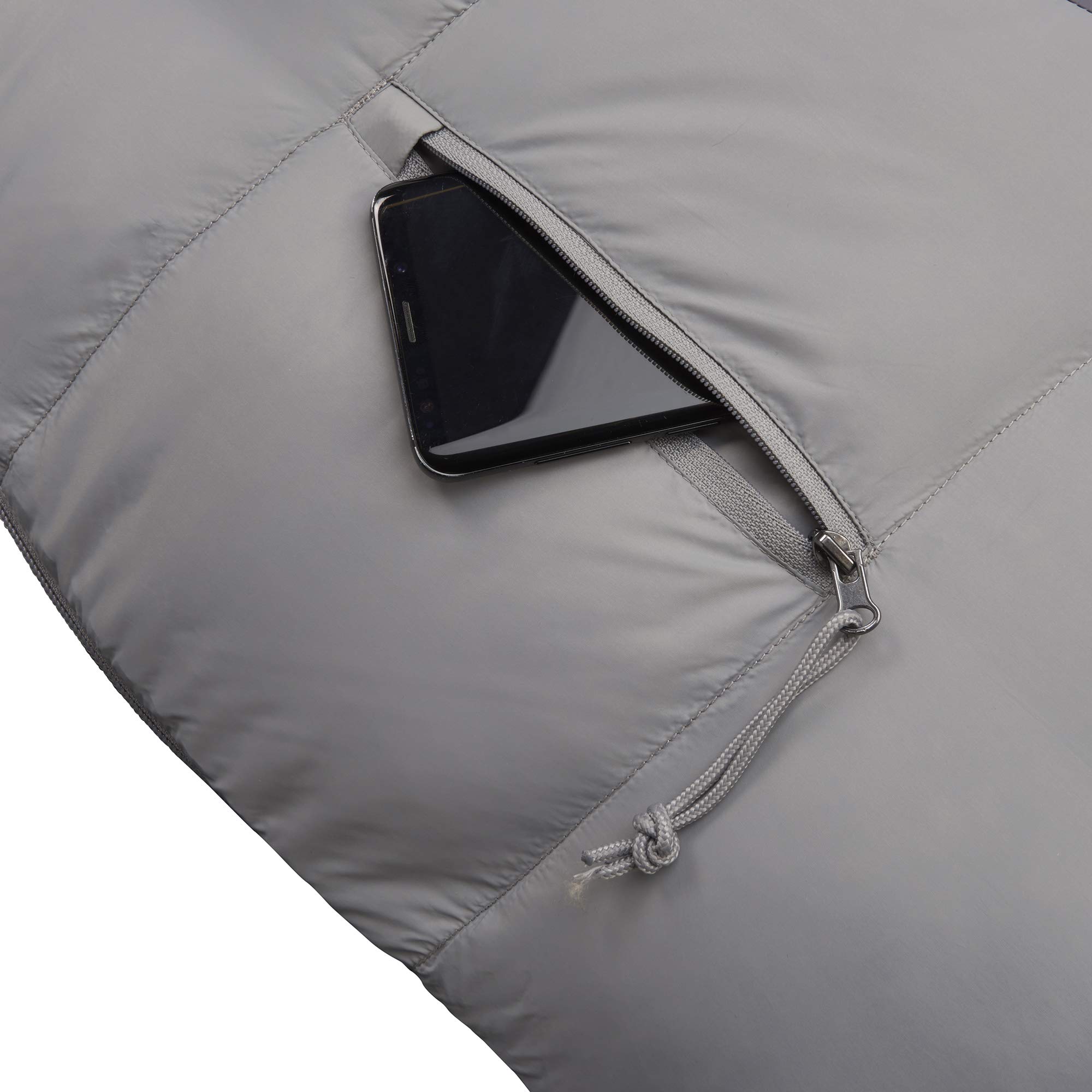 Kelty Cosmic 40 Degree Down Sleeping Bag - Backpacking Camping Ultralight Compressible Sleeping Bag - Stuff Sack Included