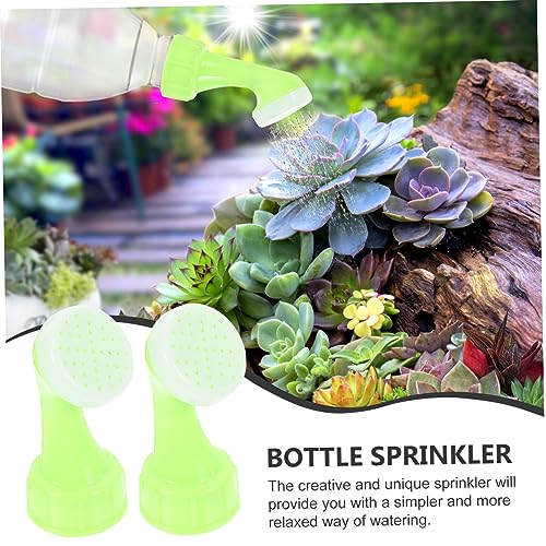 Yardwe 20 Pcs Watering Can Nozzle Portable Water Kettle Pot Plant Plastic Watering can Watering Nozzle for Bottle Watering Bottle Spray Heads Water Bottle Sprinkler caps Bottle Sprinklers