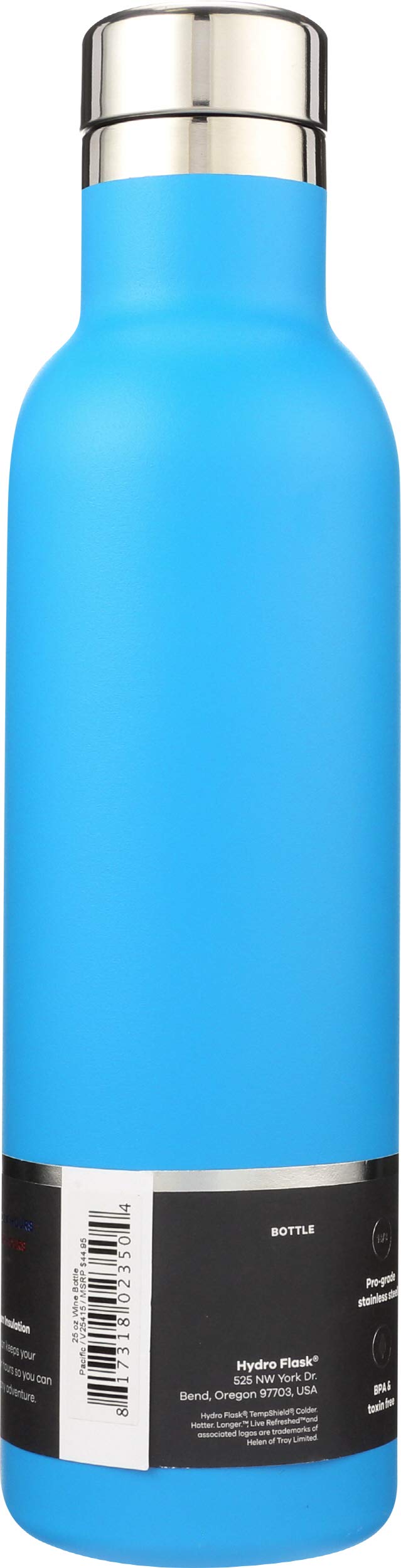 Hydro Flask Wine Bottle Pacific 25 Ounce, 1 EA