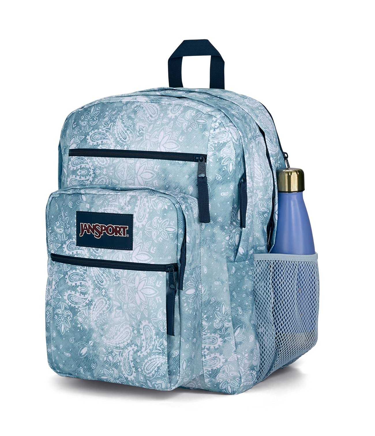 JanSport Laptop Backpack - Computer Bag with 2 Compartments, Ergonomic Shoulder Straps, 15” Laptop Sleeve, Haul Handle - Book Rucksack - Lucky Bandanna