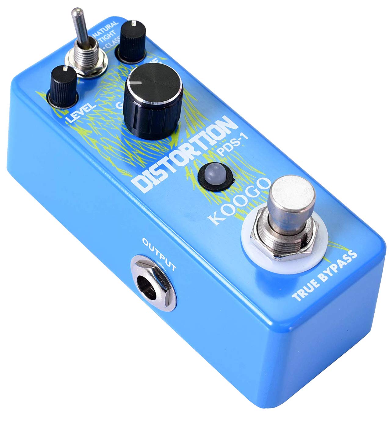 Koogo Guitar Solo Distortion Pedal High Gain Dist-Pedal with Dynamic Response and Definition Keep Particles Smooth …