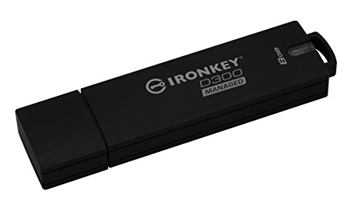 Kingston IronKey 8GB D300SM USB 3.1 Flash Drive - 8 GB - USB 3.1-256-bit AES - TAA Compliant