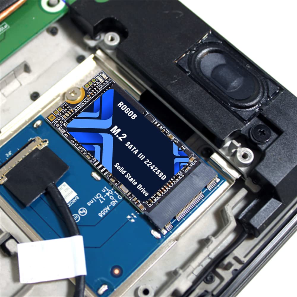 ROGOB 2TB M.2 SATA SSD 2242 NGFF B&M Key Internal Solid State Drive 6Gb/s for Desktop Laptop PC