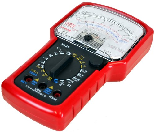 Tekpower TP7040 20-Range AC/DC Analog Multimeter General Purpose with High Accuracy and Well Built Details, Strong Needle