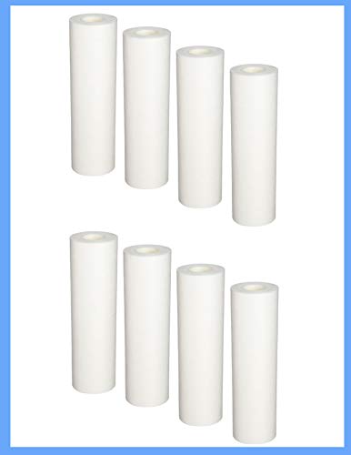 SpectraPure Micro-Tec compatible Sediment Cart, 0.5 Micron to 10" 8 PACK