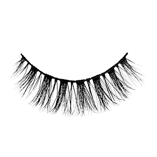 KISS Lash Couture, False Eyelashes, Muse', 14 mm, Includes 2 Pairs Of Lashes, Contact Lens Friendly, Easy to Apply, Reusable Strip Lashes, Glue On Lashes