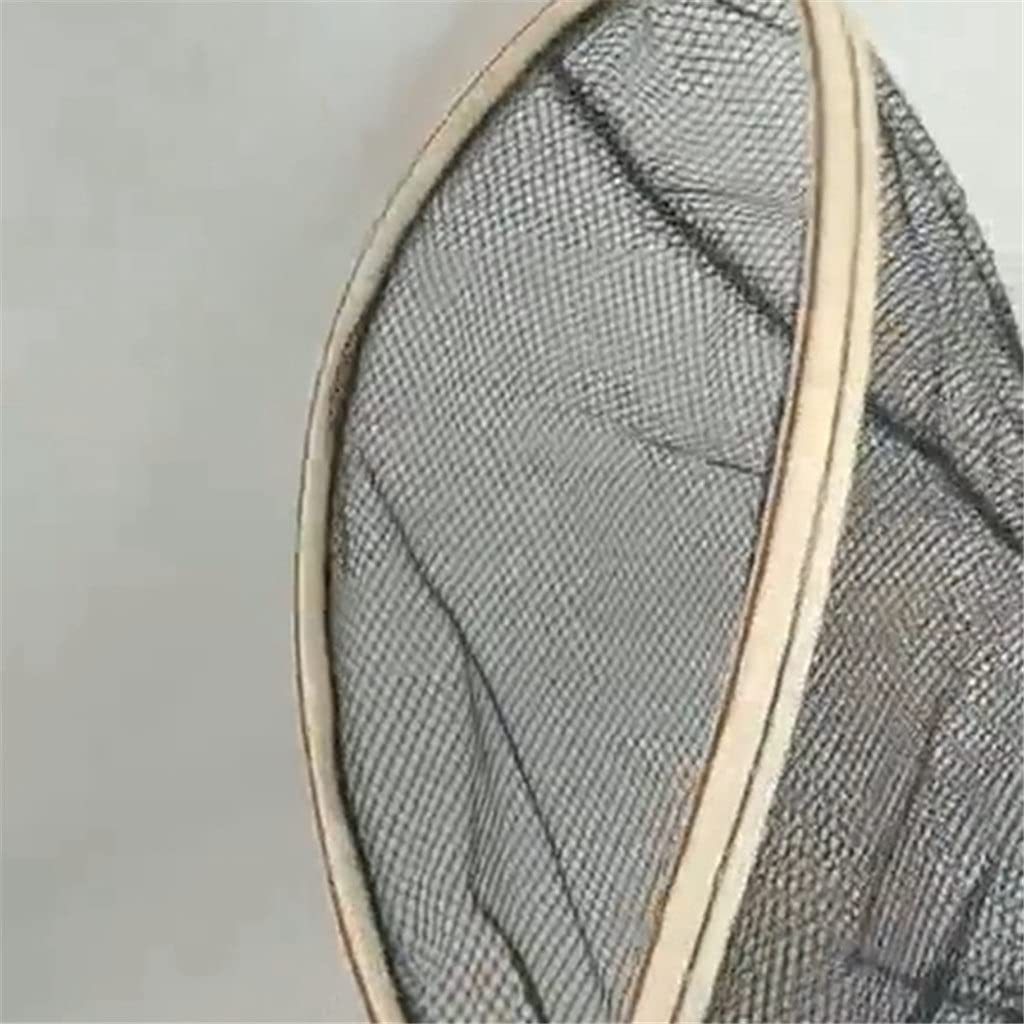 N/A Fishing Net Fly Fly Net Wooden Handle Fly Fishing Hand-Dip Net Durable Nylon Material Net Can Safely Catch Fish