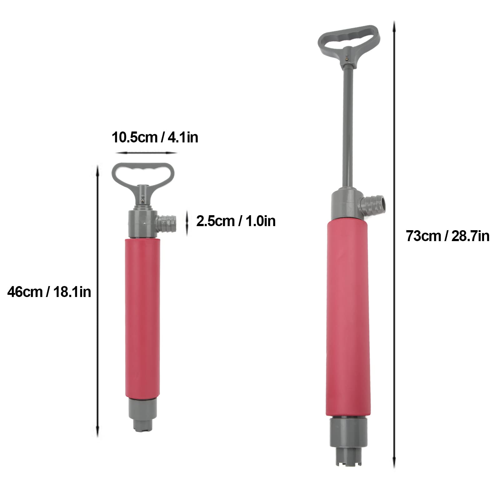 MOSU Kayak Hand Pump Floating Hand Bilge Pump for Outdoor Kayaks Canoes and Boats