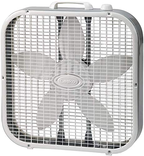 Lasko, White Air Circulating Box Fan 20 INCH