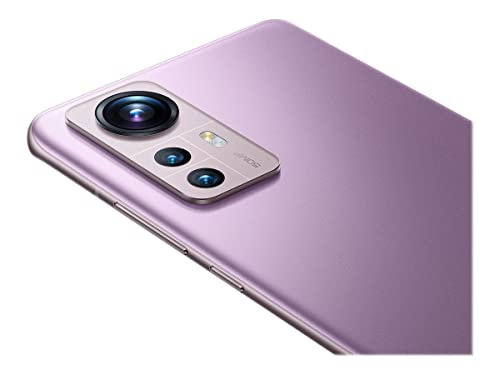 Xiaomi 12 Pro Dual SIM 256GB 12GB RAM Factory Unlocked (GSM Only | No CDMA - not Compatible with Verizon/Sprint) Global - Purple