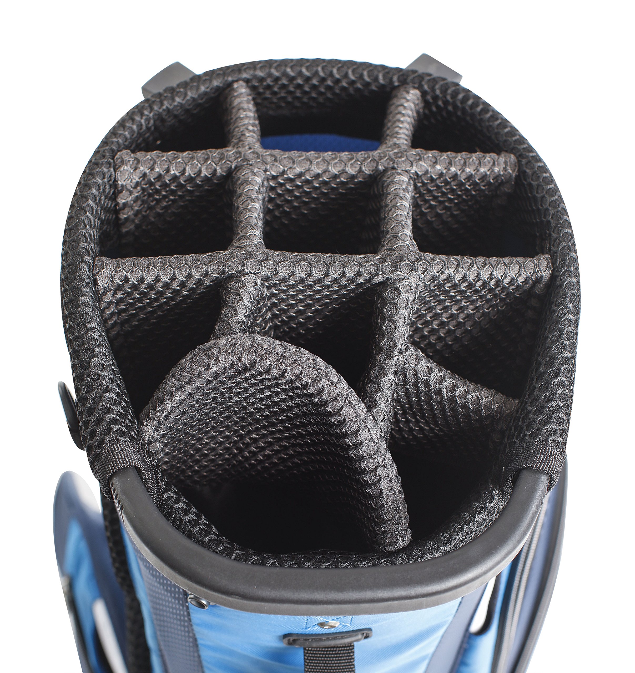 Izzo Golf Versa Ultra-Lite Stand Golf Bag with Exclusive Features, Black/Gray