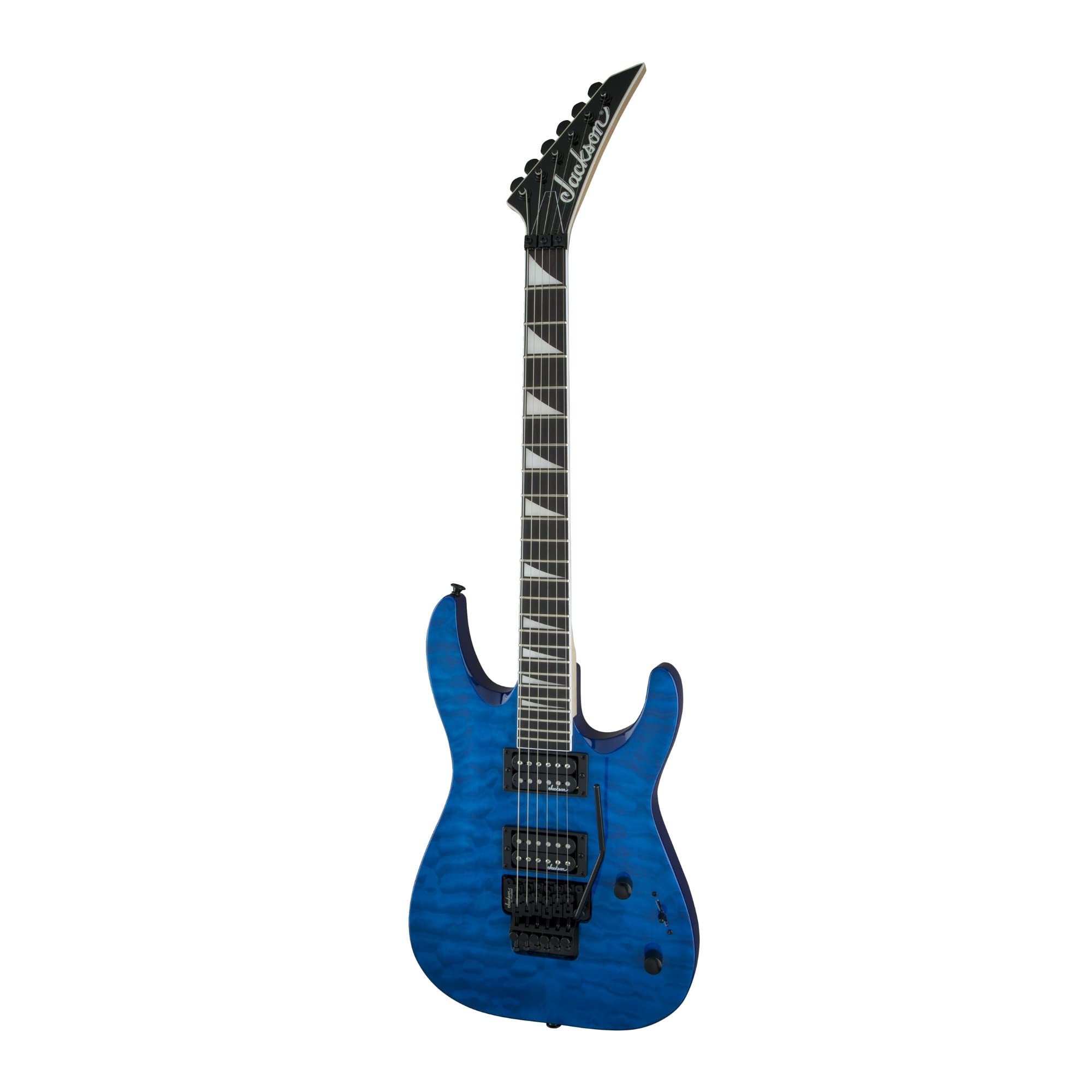 Jackson Dinky Arch Top JS32Q DKA - Transparent Blue