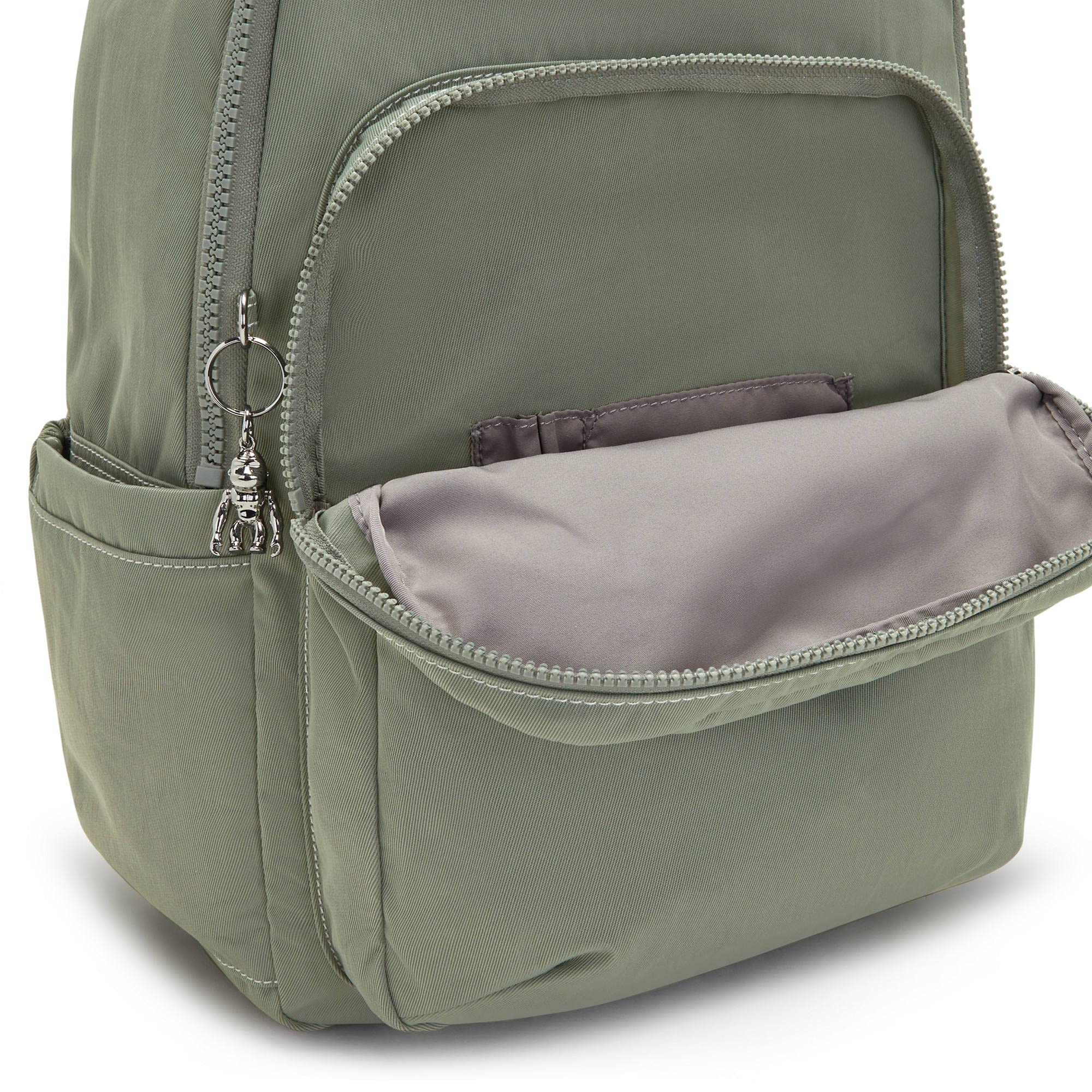 Kipling Women's Seoul 15 Laptop Backpack, Durable, Roomy with Padded Shoulder Straps, Nylon School Bag