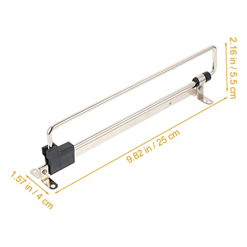 ULTECHNOVO Wall Mounted Coat Rack Retractable Closet Out Rod: Heavy Duty Wardrobe Clothes Hanger Rail Towel Pipe Clothes Rack for Closet Organizer Wall Mounted Shelves