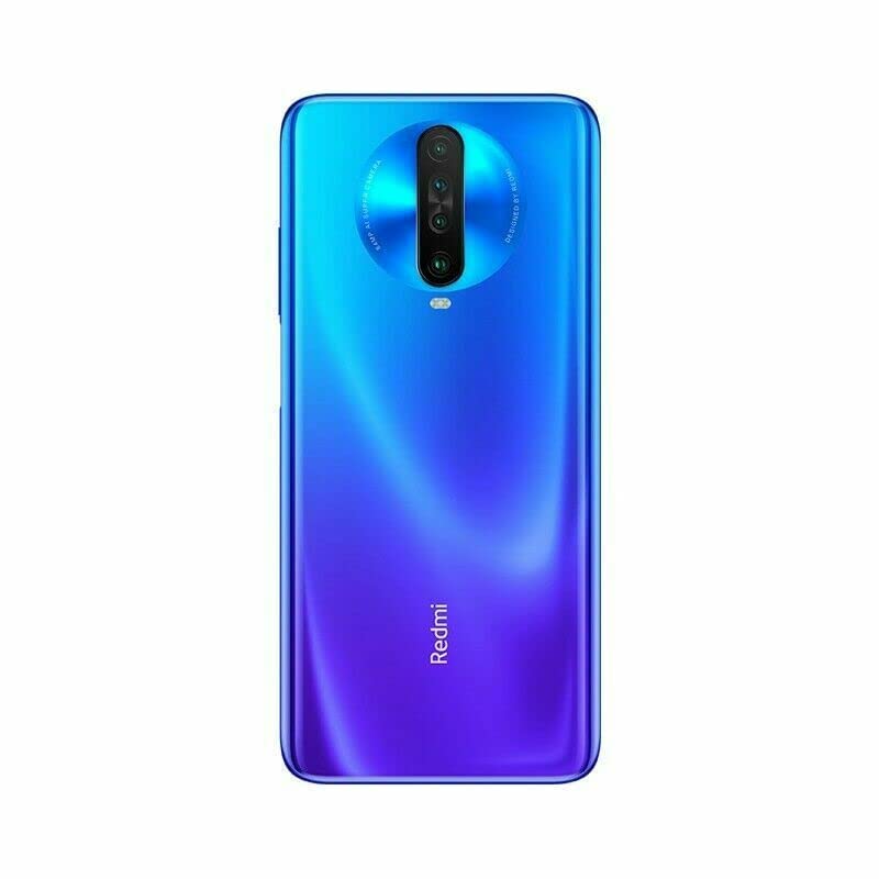 Xiaomi Redmi K30 4G LTE (256GB + 8GB) (NOT Verizon AT&T Cricket Straight Metro Talk) Quad Camera 6.67" + (w/Fast Car Charger) (Blue)