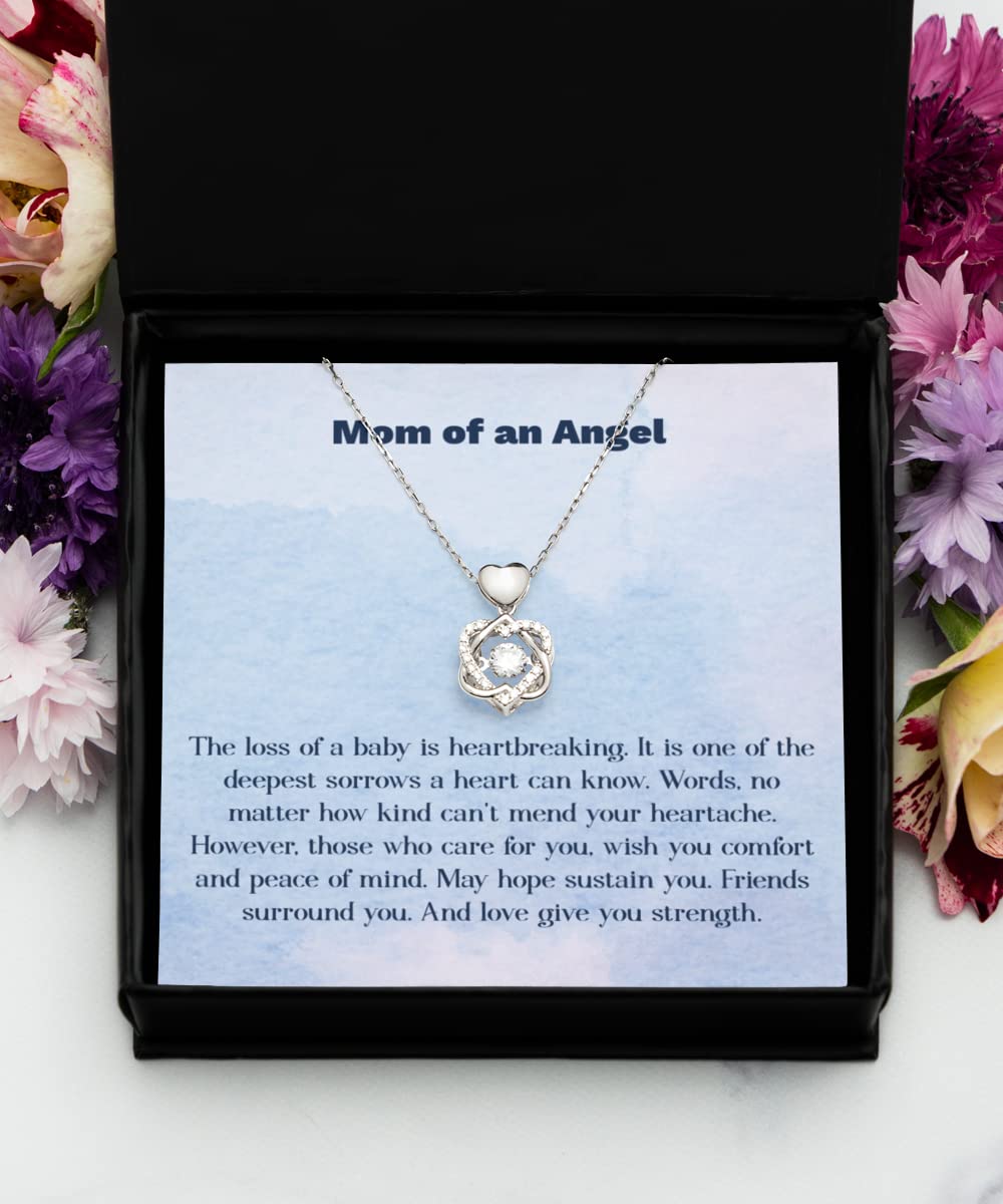 Miscarriage Gifts for Mothers 925 Sterling Silver Necklace, Baby Loss Gift for Mothers, Miscarriage Necklace, Ectopic Pregnancy