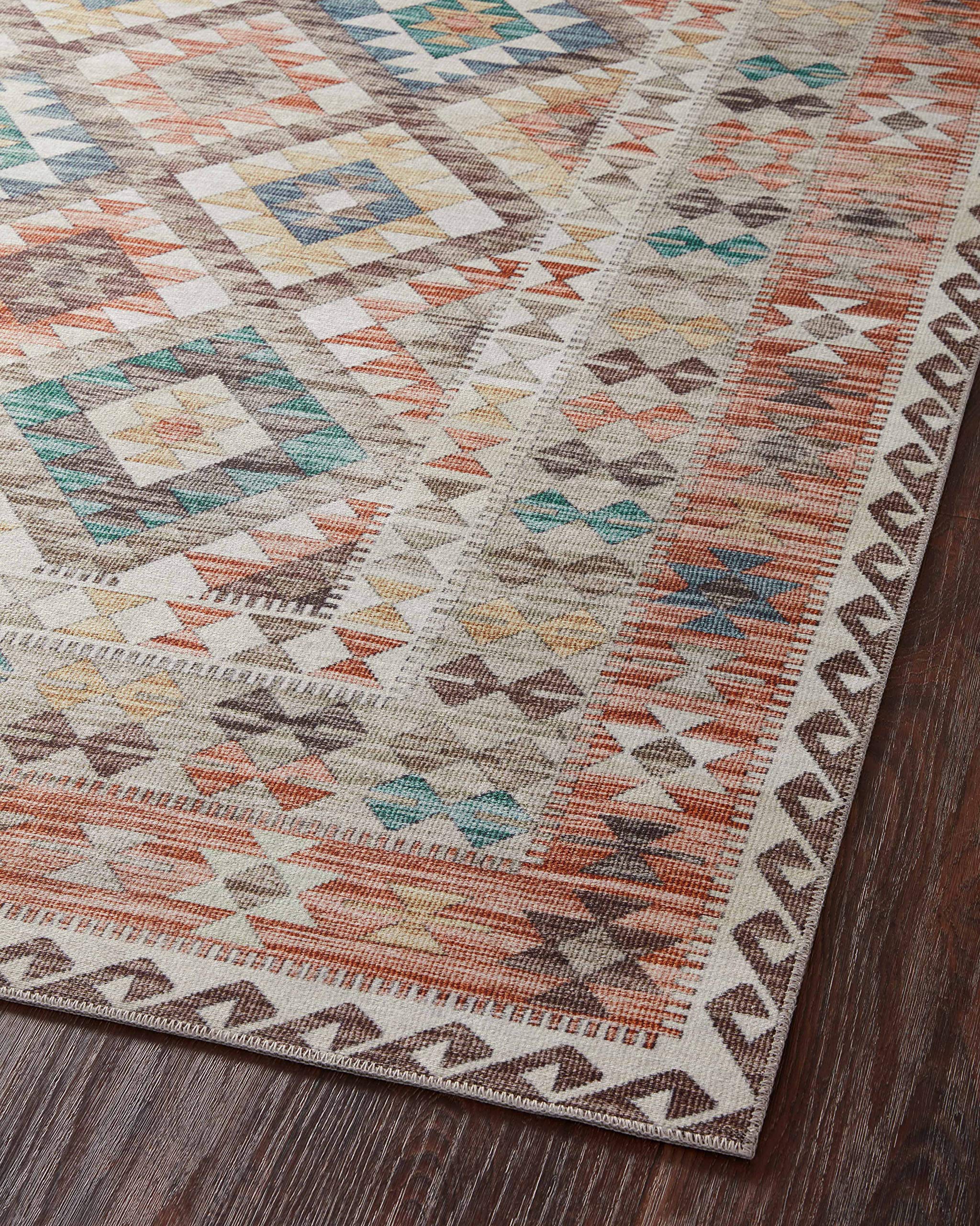 Loloi II Zion Ivory/Multi 7'-6" x 9'-6" Area Rug