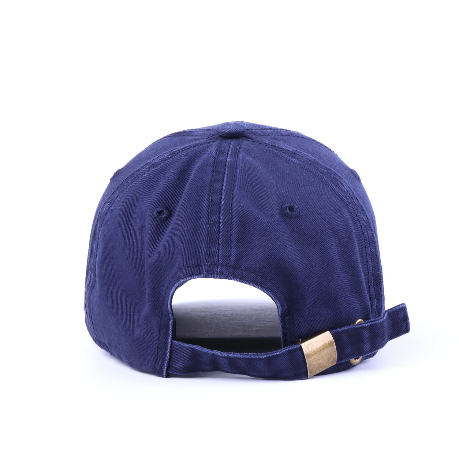 LLmoway Baseball Hats for Men Women Adjustable Unstructured Soft Cotton Cap Low Profile Dad Hat Navy